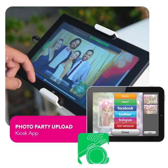 Best & Custom Photo Booth Software, Photo Booth Upload LA